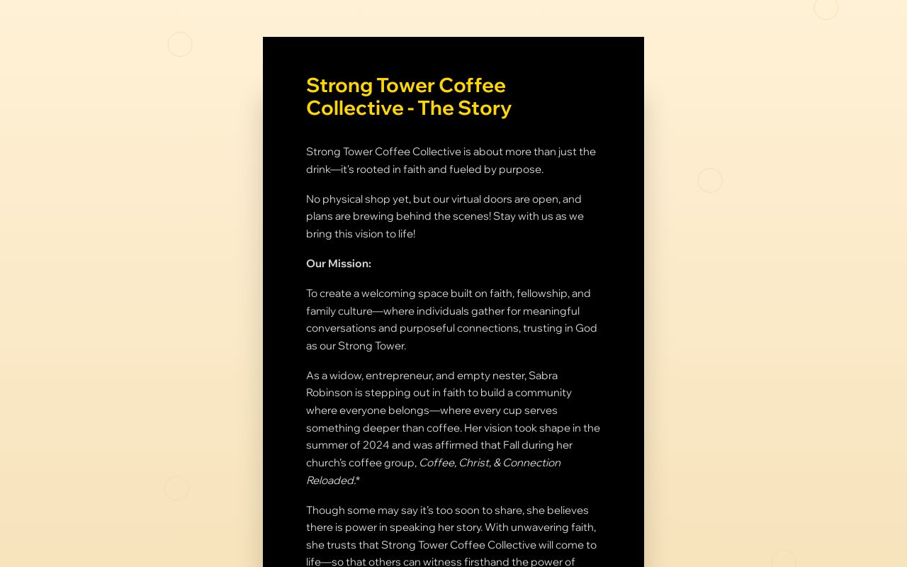 Strong Tower Coffee Collective
